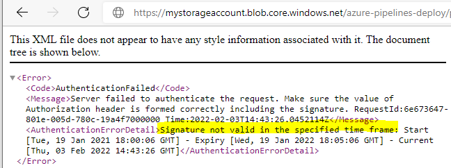 AzureFunctionAppV1 SAS token expires after 1 year, resulting in 503 response · Issue #14837 ...