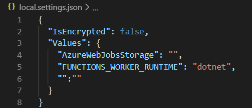 Empty/blank settings value causes func.exe insufficient memory error · Issue #1732 · Azure/azure ...