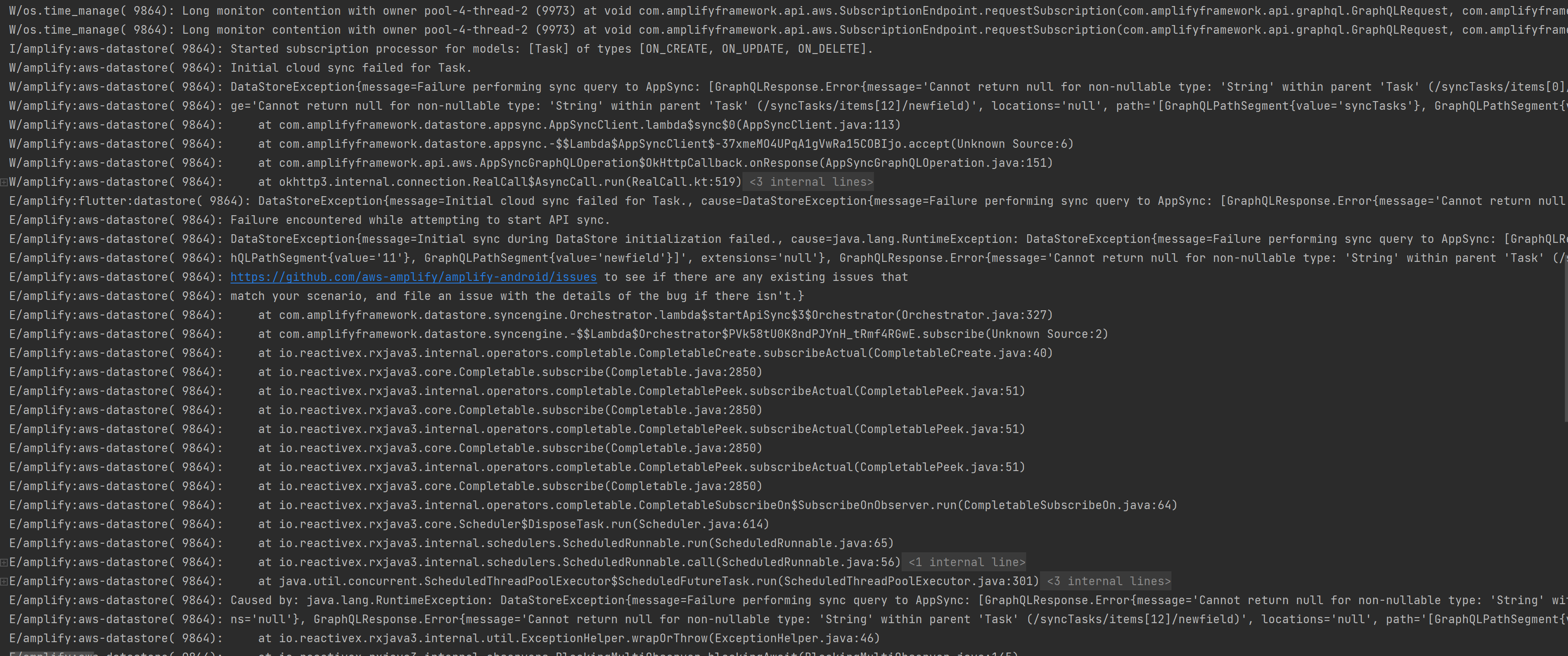 Bug: Breaking changes in the model can be a headache · Issue #1427 · aws-amplify/amplify-flutter ...