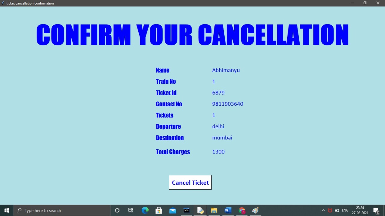 GitHub - Sujal-3012/Railway-Management-System