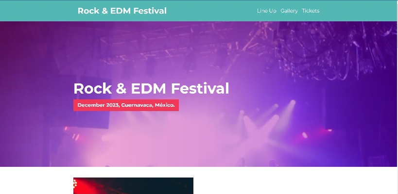 GitHub - ArturoHDZG/Rock-And-EDM-Festival: Rock & EDM Festival