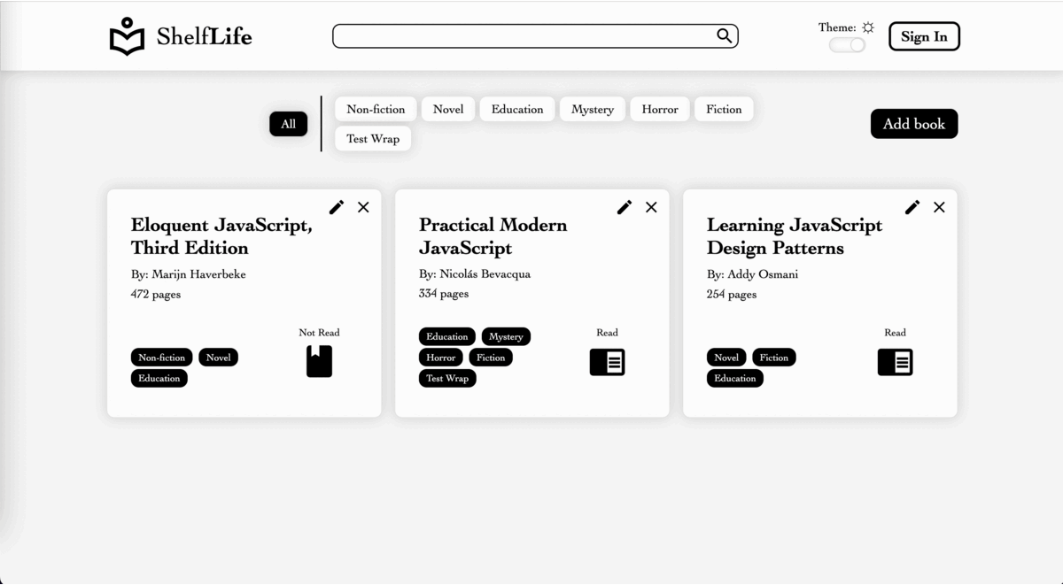 GitHub - ejrcarr/library