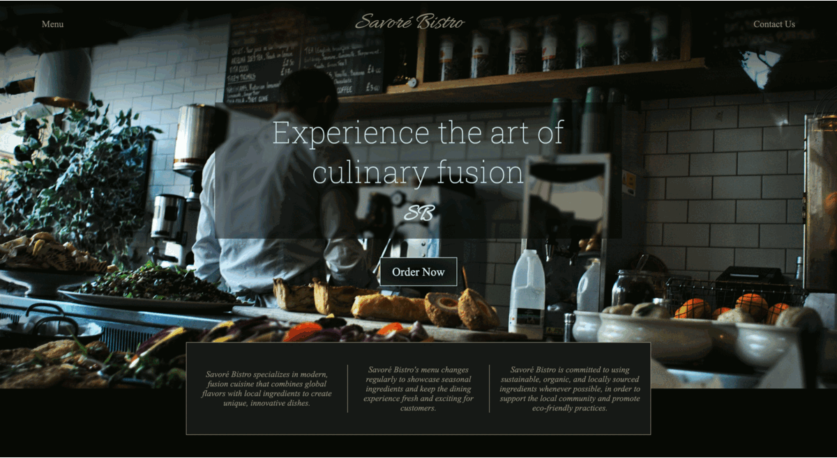 GitHub - ejrcarr/restaurant-page