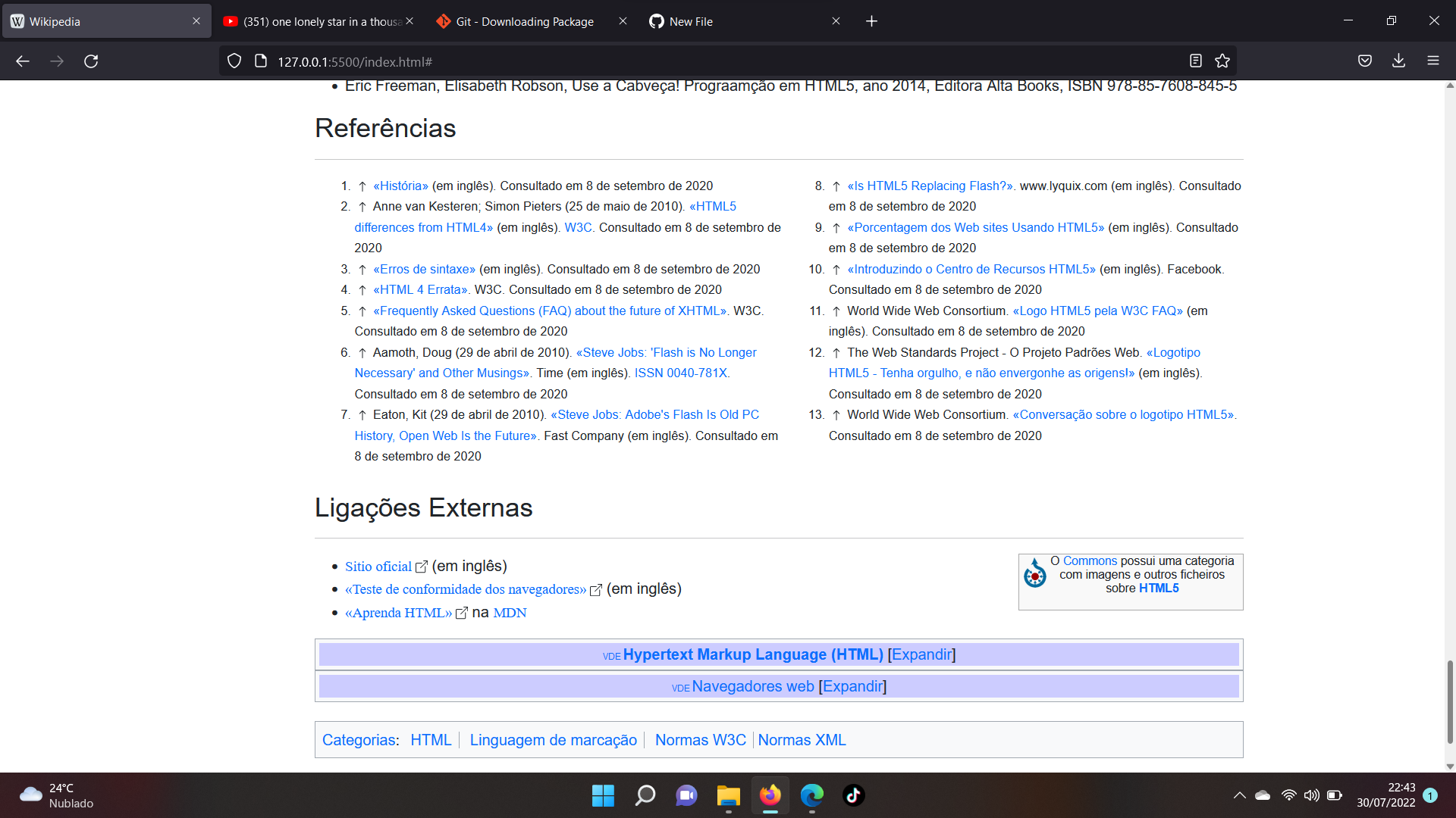 GitHub - isabelavitoria/estagio-project: Clone página da WikipédiA ...