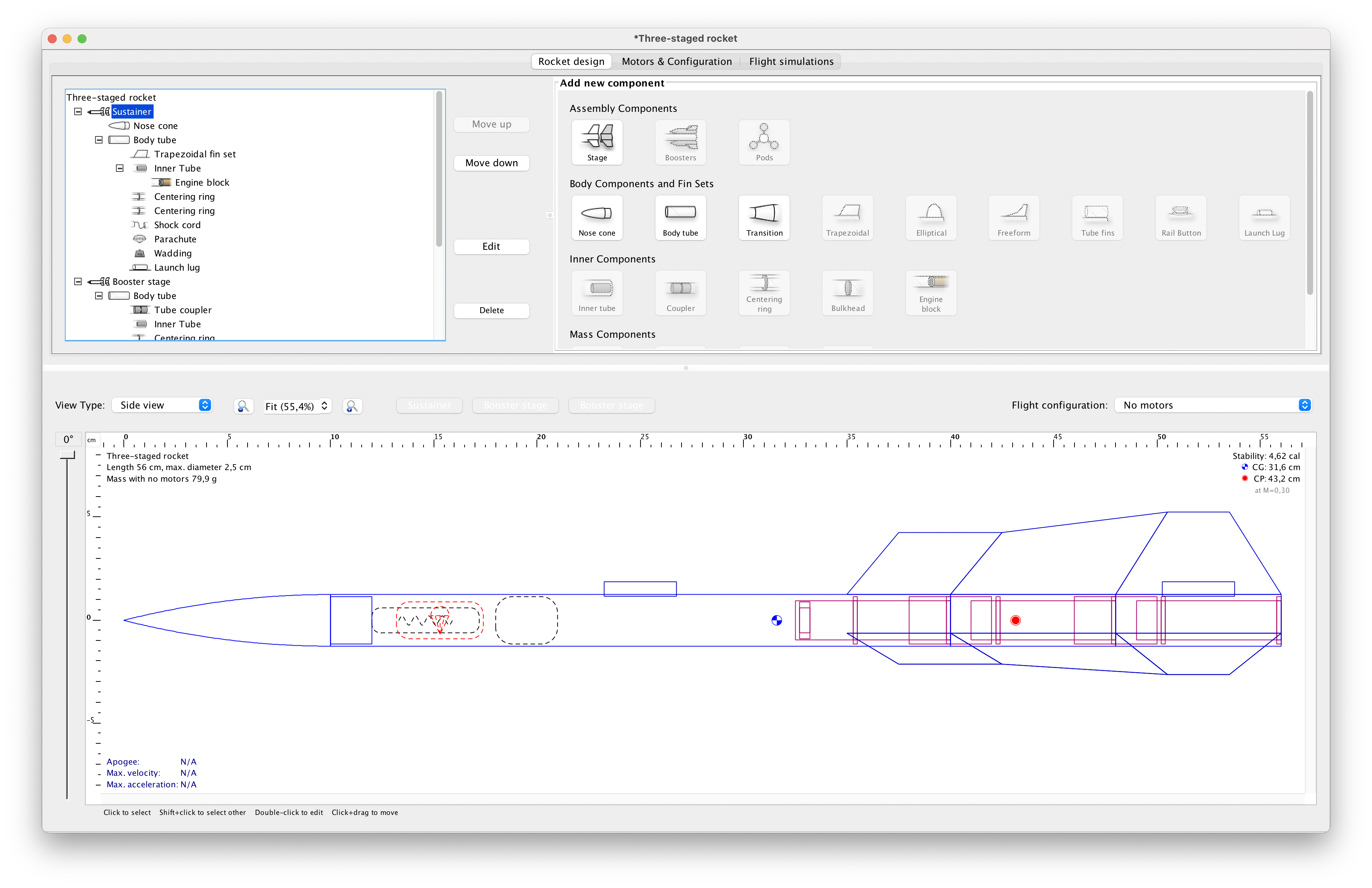[Bug] Grey background color on selected button (Mac) · Issue #1099 · openrocket/openrocket · GitHub