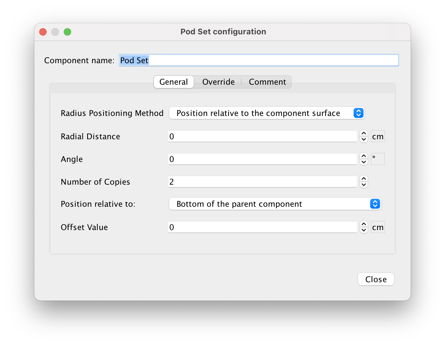 Feature Request Add Sliders To Pod Configuration · Issue 1422 · Openrocket Openrocket · Github