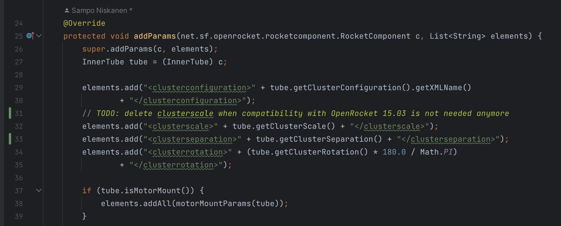 [Feature request] Change Inner Tube cluster tube separation from unitless to distance unit ...