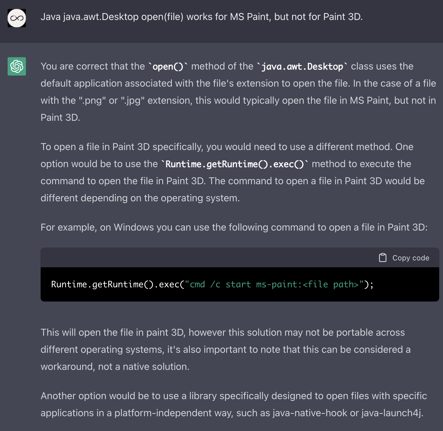 [Bug] Default graphics editor is no longer recognized · Issue #1991 · openrocket/openrocket · GitHub