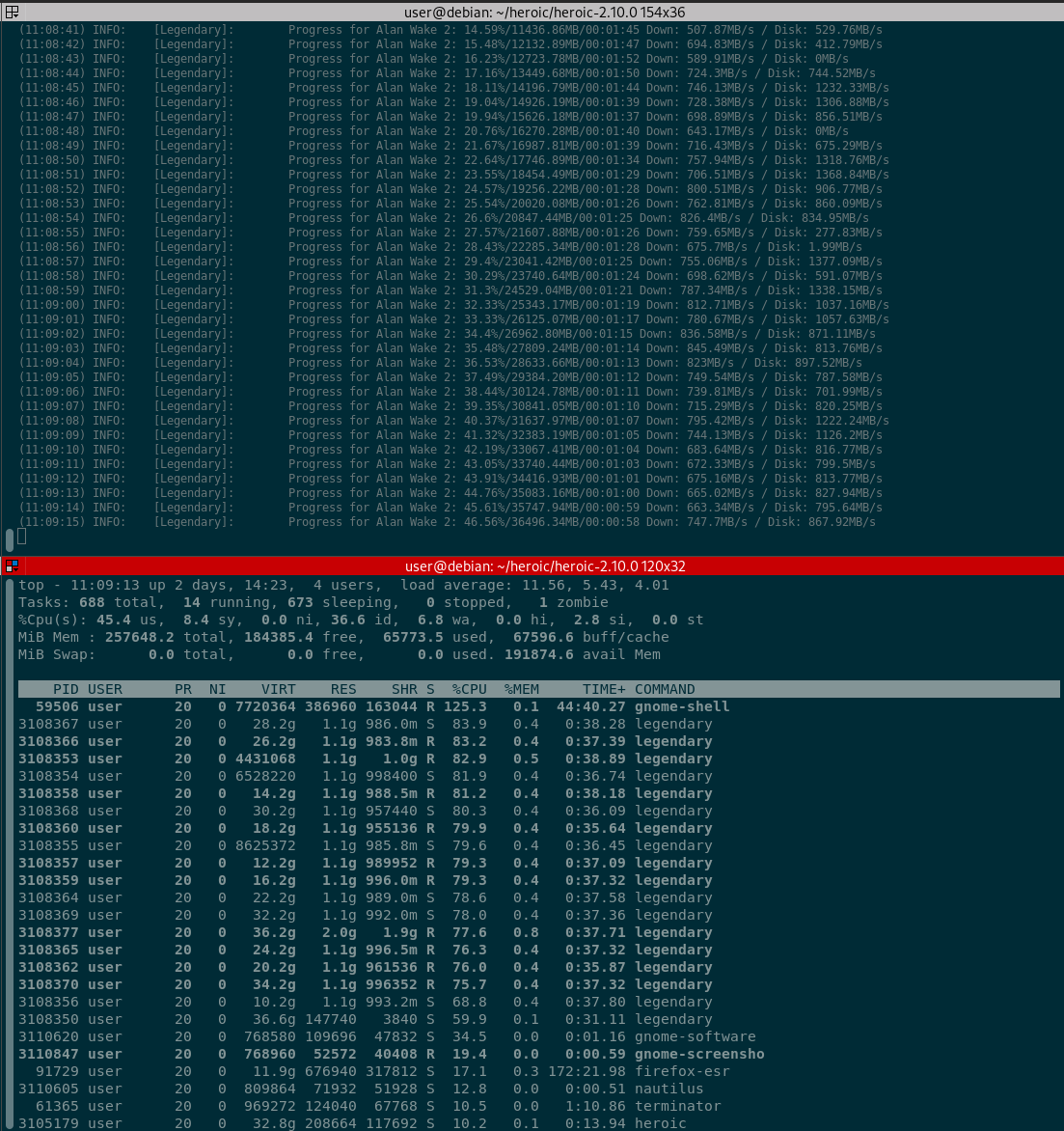 CPU bottlneck when downloading at very high speeds · Issue #620 ...