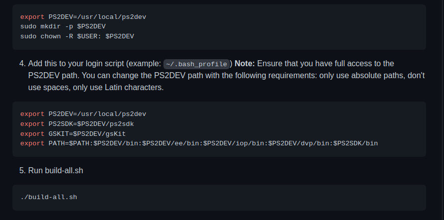 Can you help me please! · Issue #256 · ps2dev/ps2sdk · GitHub