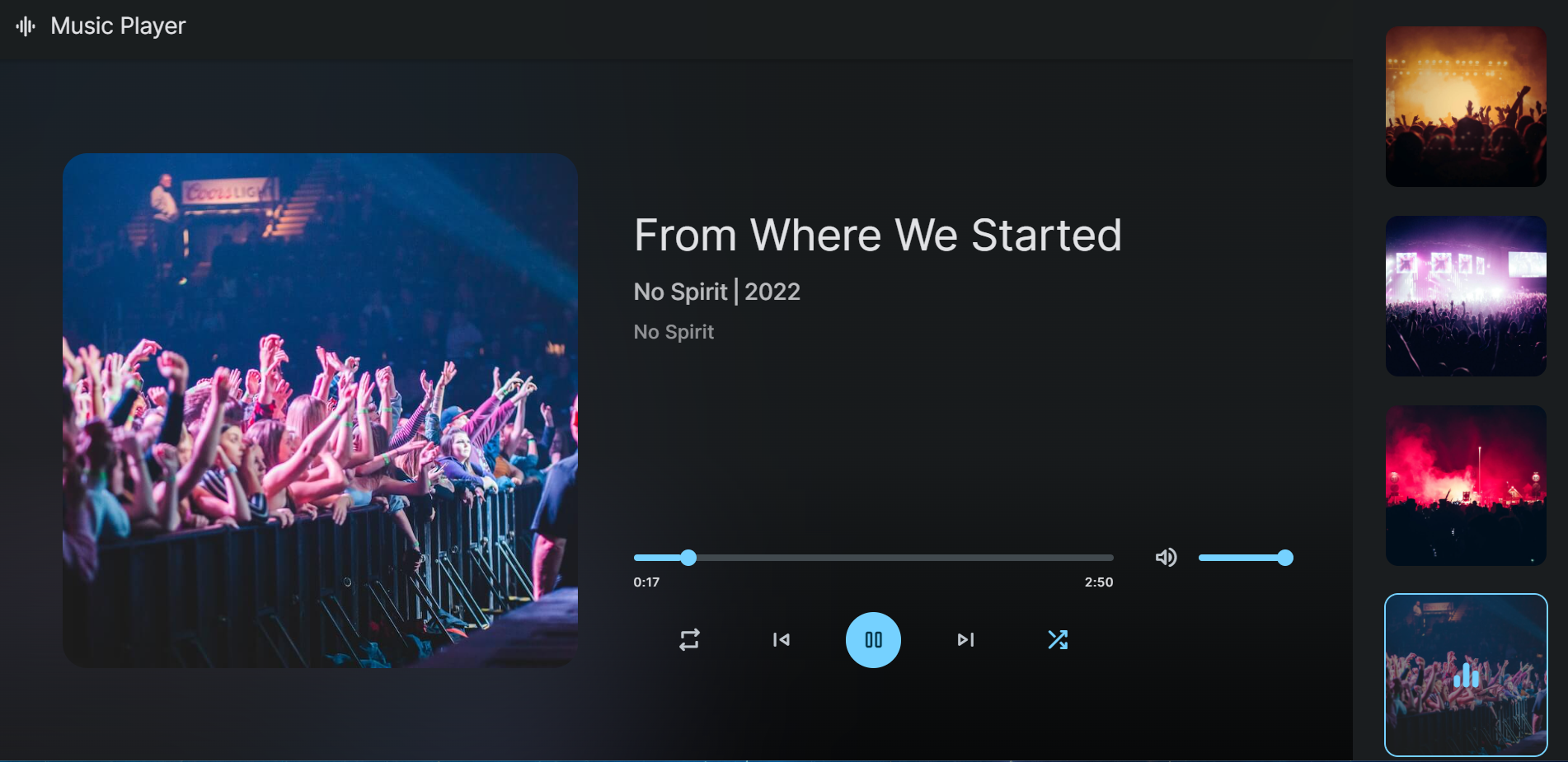GitHub - amanraghuvanshi/musicplayer.github.io: A basic Web Music Player made with HTML, CSS and ...