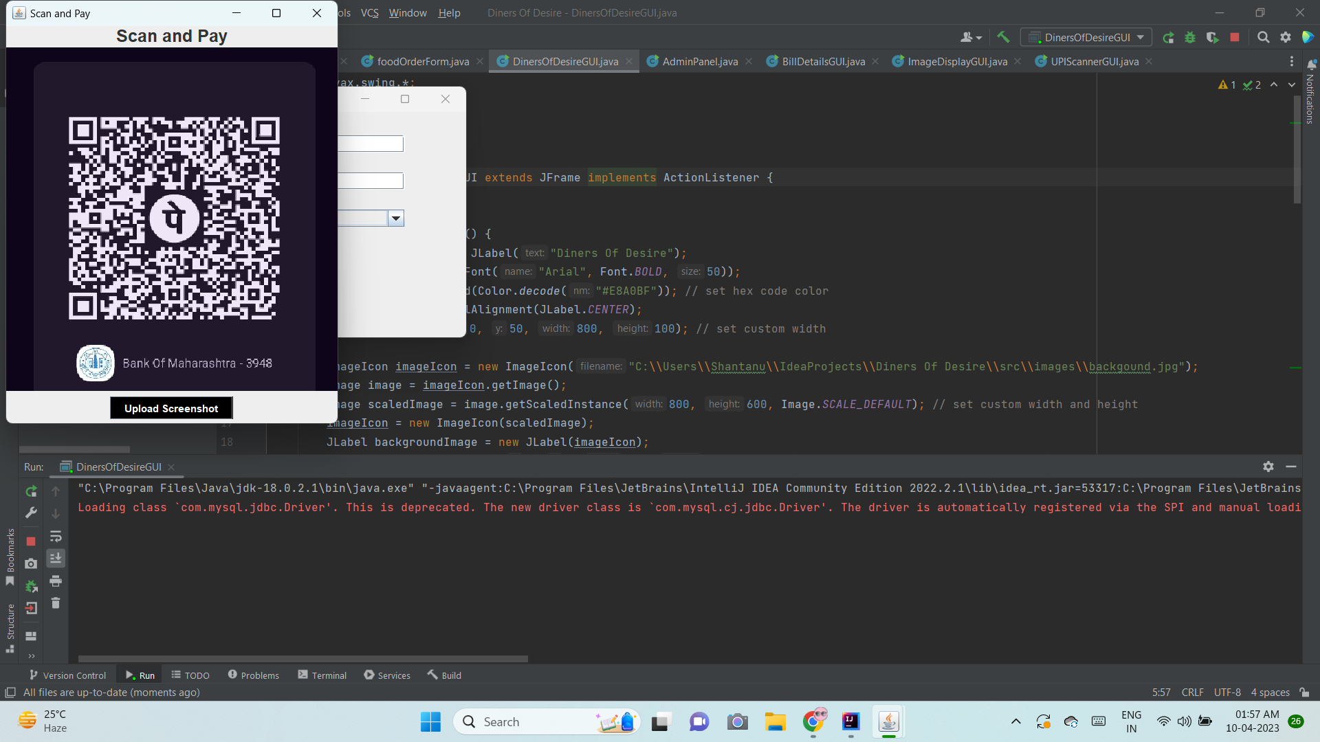 GitHub - ShantanuWadode/DinersOfDesire: "Diners of Desire" is a canteen management system ...