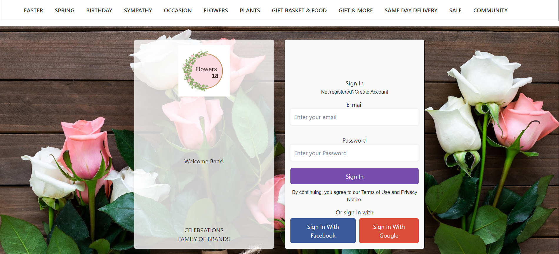 GitHub - Fitabhi7996/1800-Flowers: An e-commerce website which is a ...