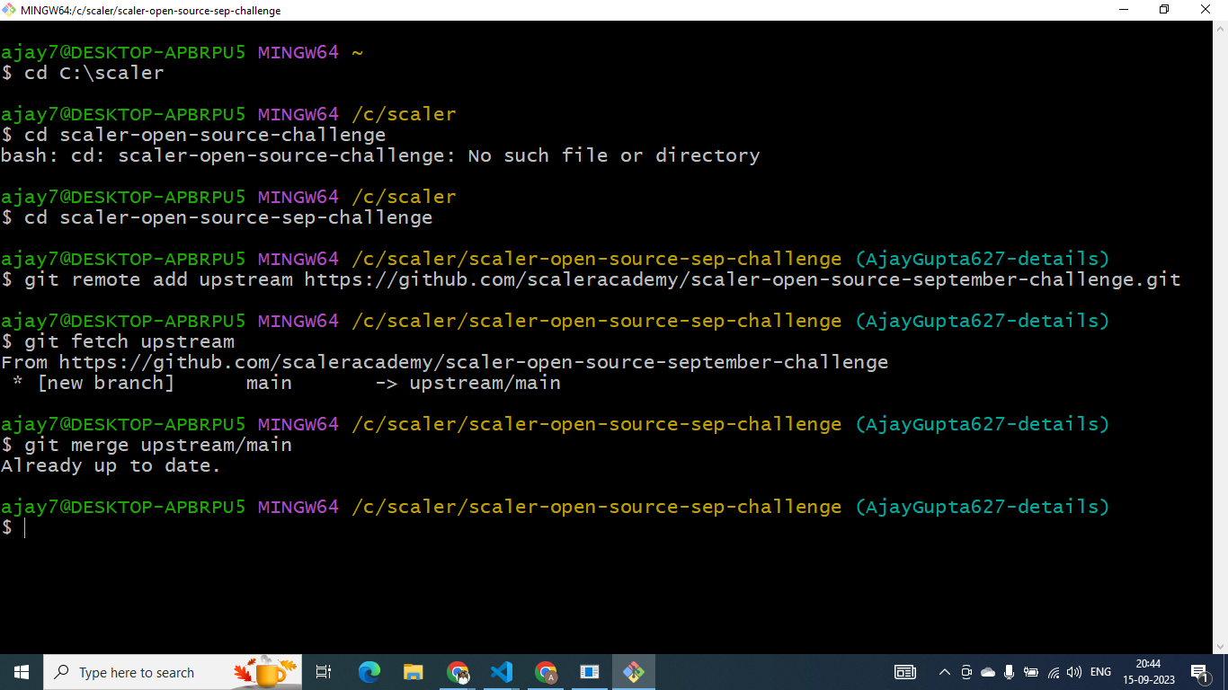 challenge#1:AjayGupta · Issue #1074 · scaleracademy/scaler-open-source-september-challenge · GitHub