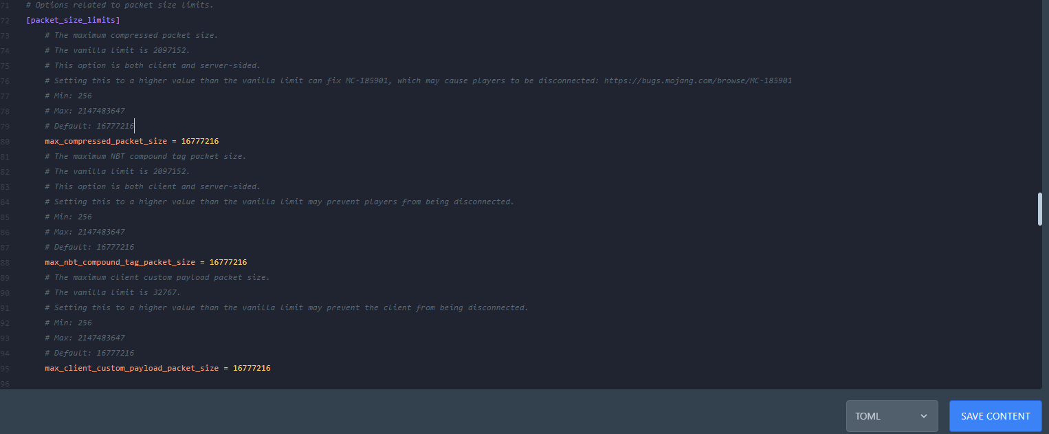 Packet size error with randompatches · Issue #1107 · LunaPixelStudios/Better-MC · GitHub