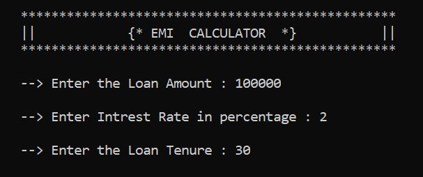 GitHub - Biswanth-CH/EMI-Calculator: This project will help people who ...