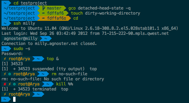 Keep agnoster prompt but change zsh themes? · Issue #8615 · ohmyzsh ...