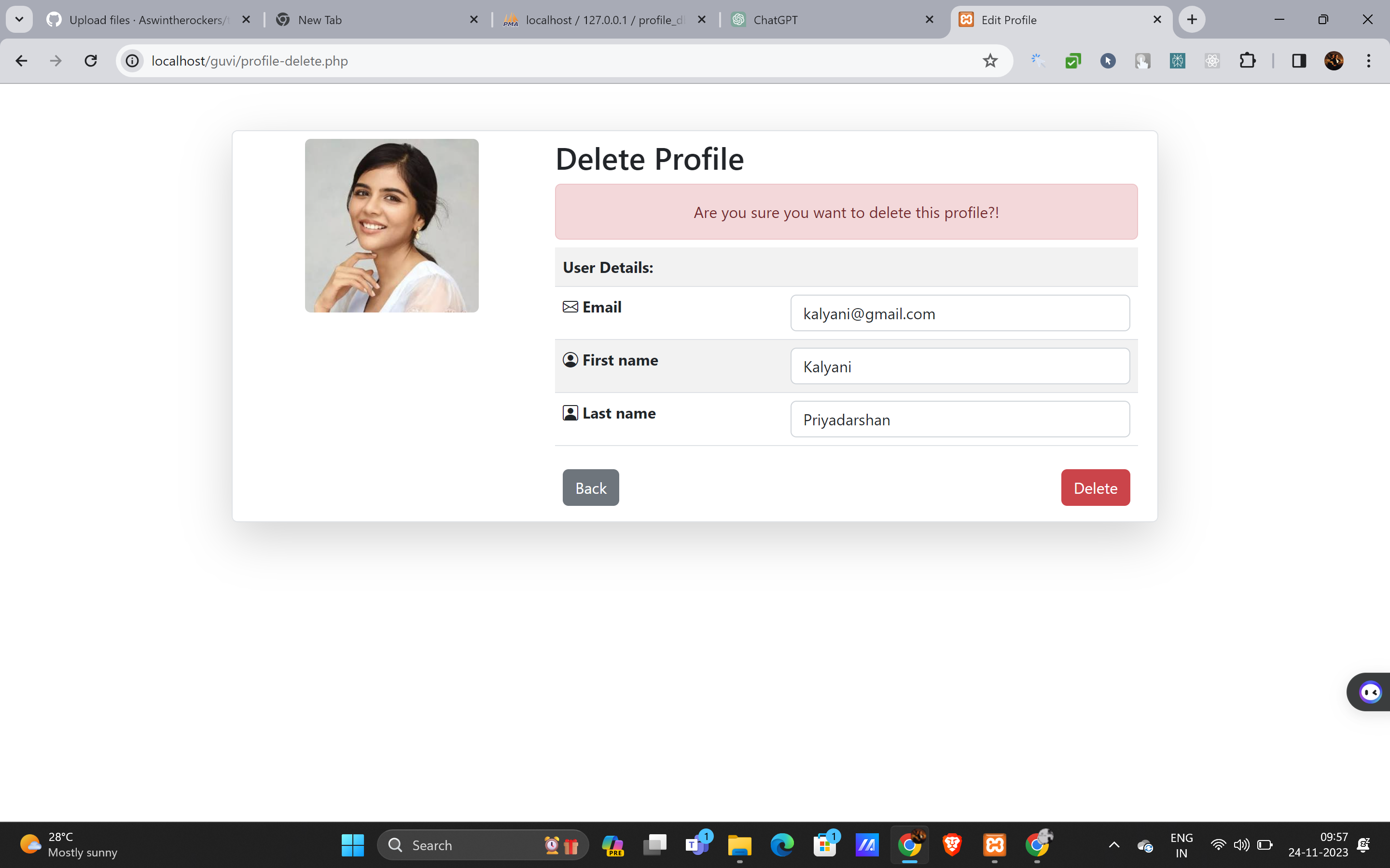 GitHub - Aswintherockers/userprofiletaskguvi: user profile using html,css,js,php,sql