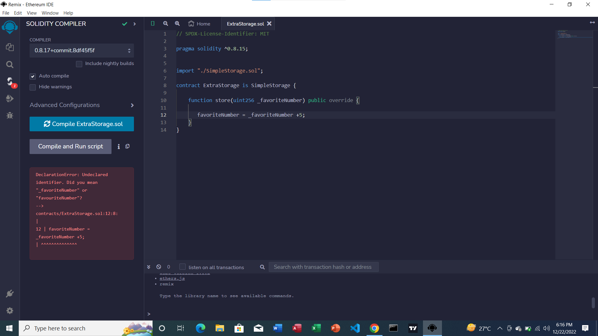 error message · smartcontractkit full-blockchain-solidity-course-js · Discussion #4212 · GitHub