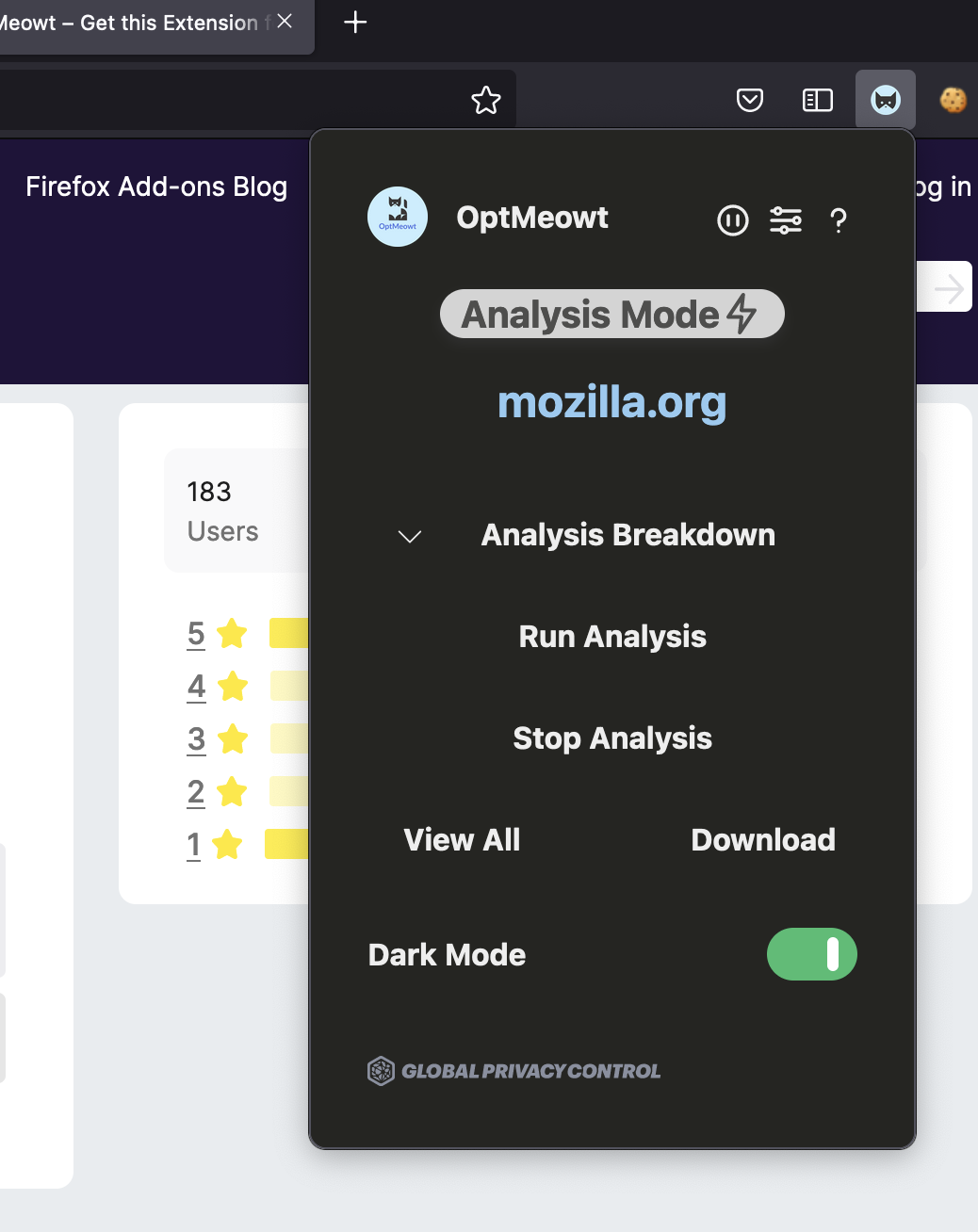 Make mode selector UI on settings page and popup consistent · Issue #345 · privacy-tech-lab/gpc ...