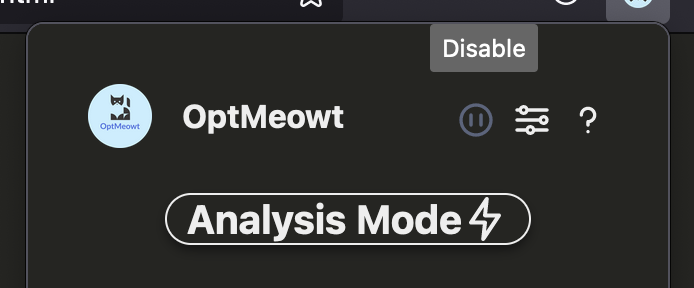 Change popup tool tip from "Disable" to "Pause" · Issue #346 · privacy-tech-lab/gpc-optmeowt ...
