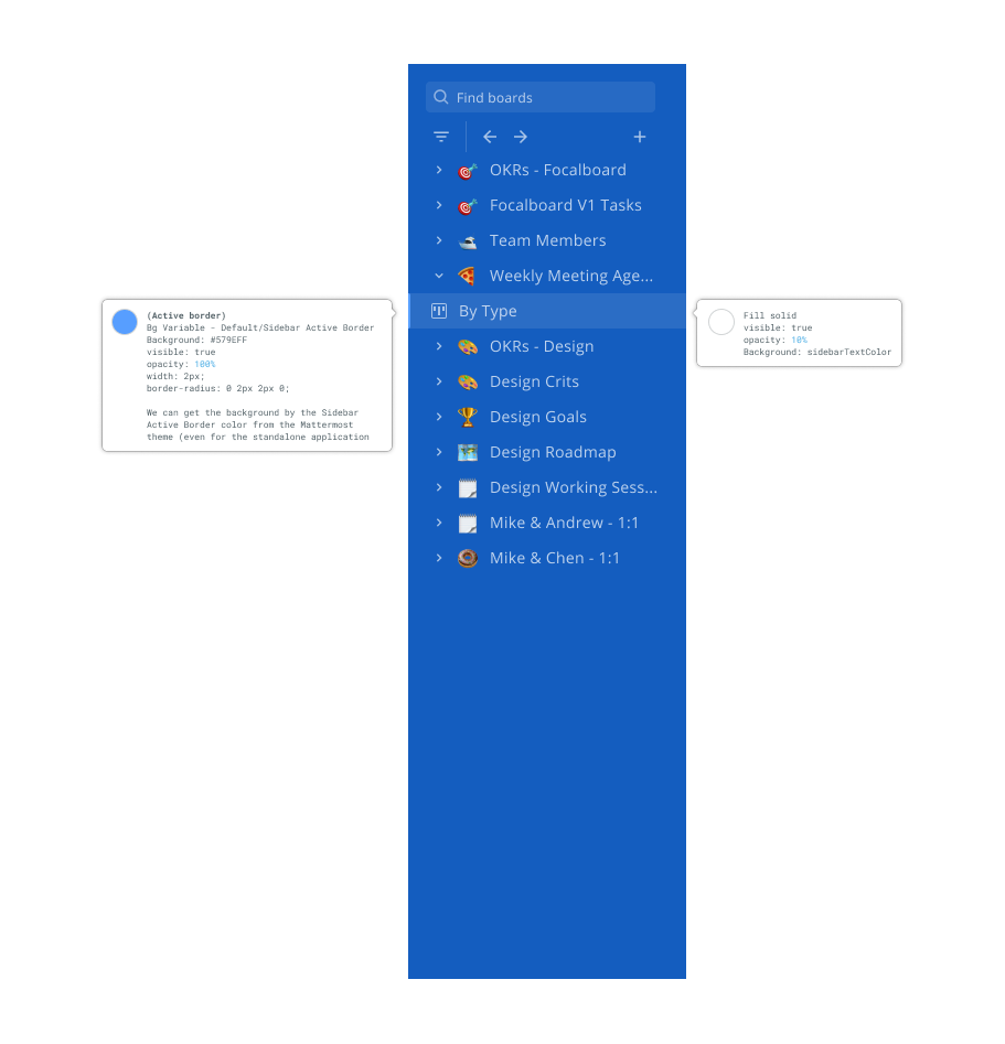 Add visual indication for active view in left sidebar · Issue #633 ...