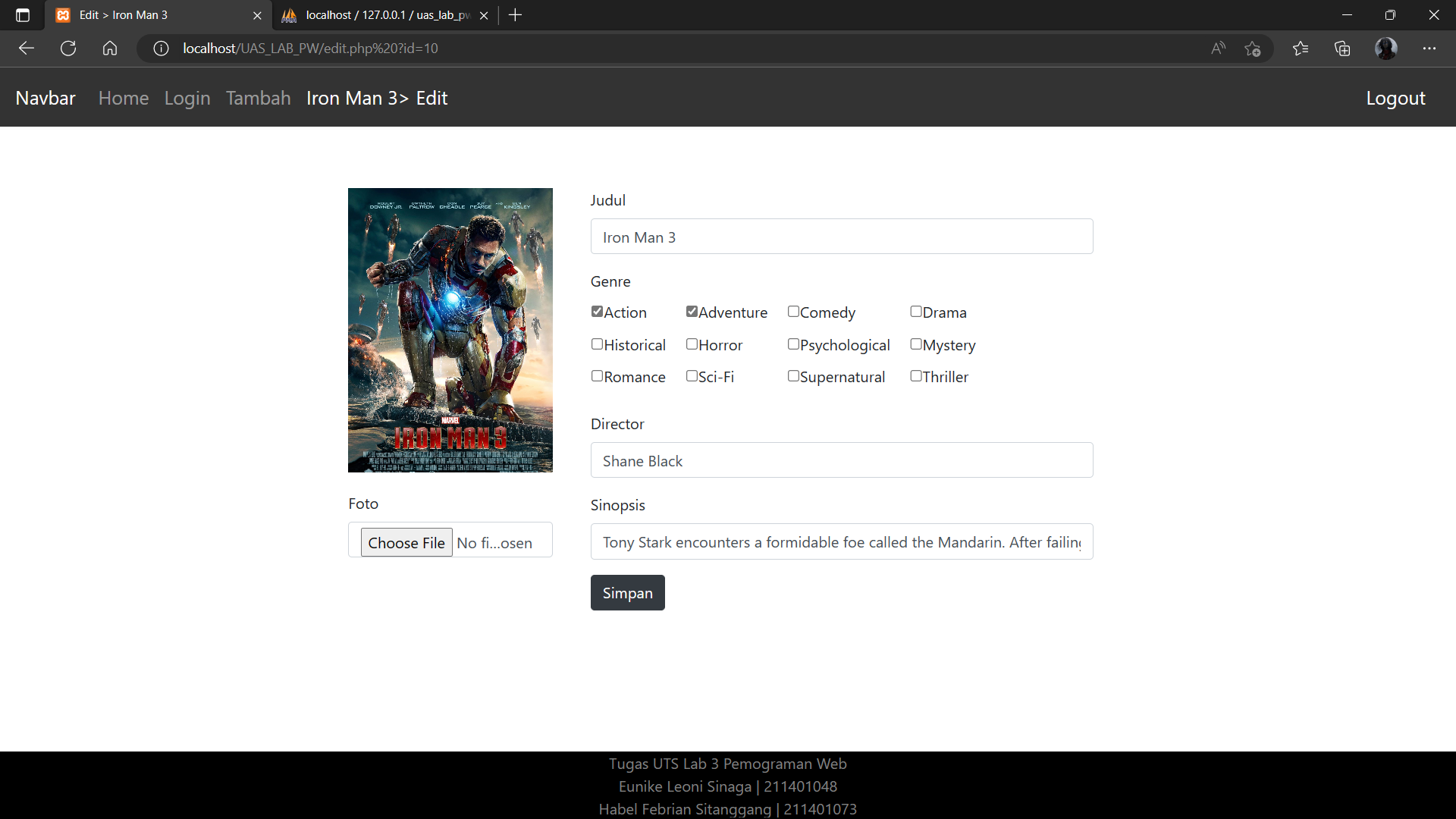 GitHub - Habel2/UAS_Lab3_PW