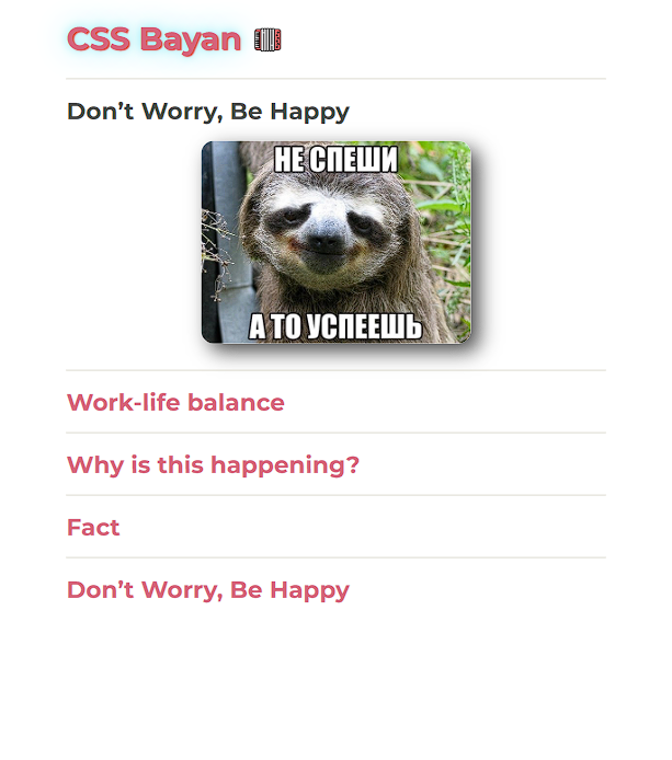 GitHub - gewious/cssBayan: An accordion made only with HTML and CSS