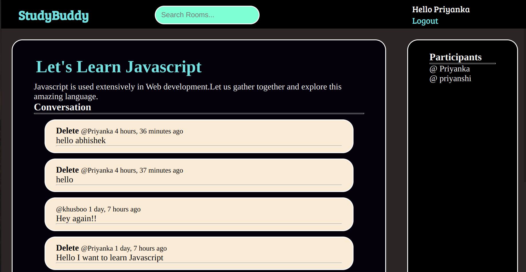 GitHub - Priyanka99809/StudyBuddy