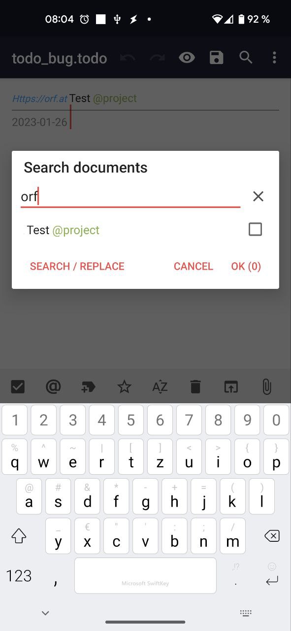 todo.txt - if a task contains a link the link is not displayed in ...