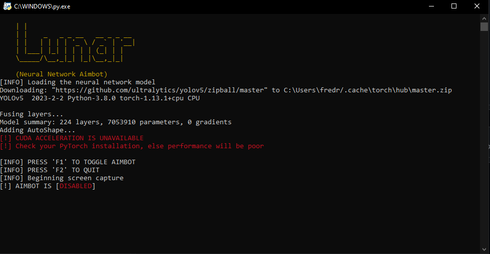 Could someone please provide an ACCURATE fix to "Cuda Acceleration Is Unavailable" · Issue #223 ...
