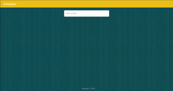 GitHub - ABHIGYAN-MOHANTA/Google-Keep-Clone