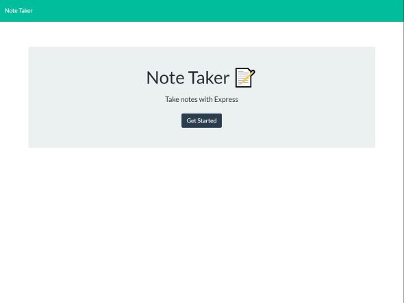 GitHub - JonWong2020/note-taker-app