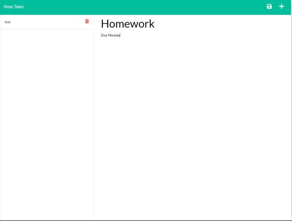 GitHub - JonWong2020/note-taker-app