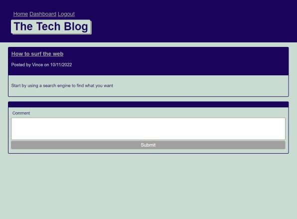 GitHub - JonWong2020/tech-blog-CMS