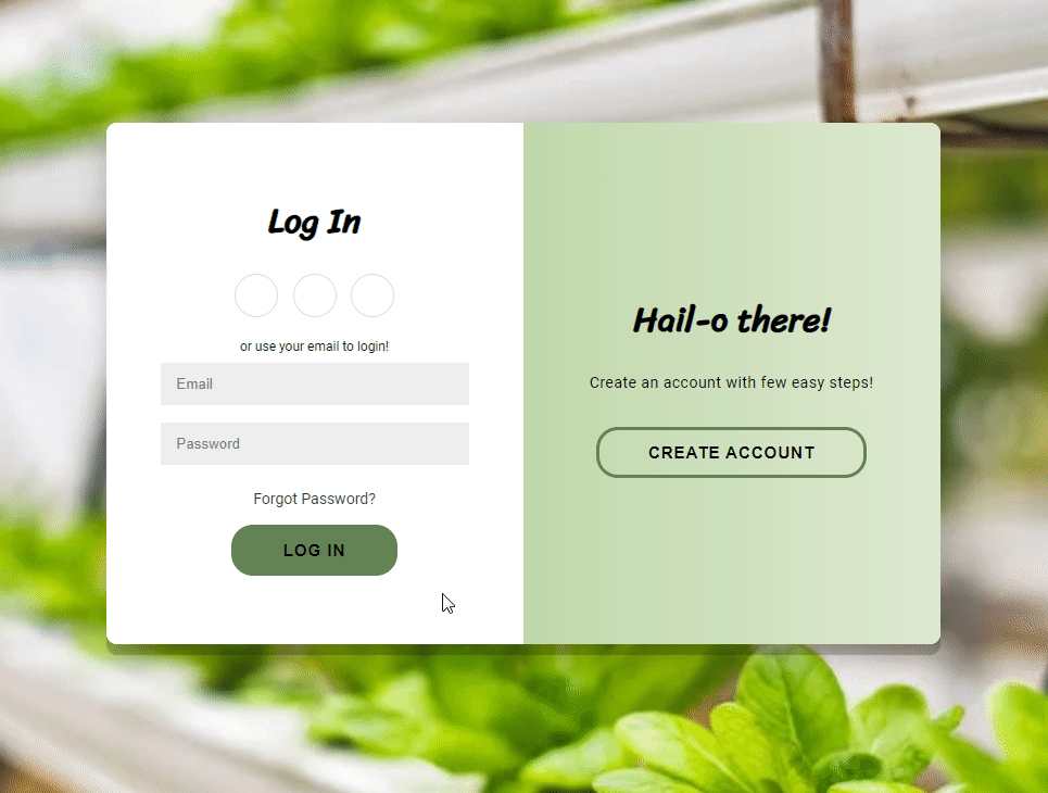 GitHub - eridm/login-signup-page