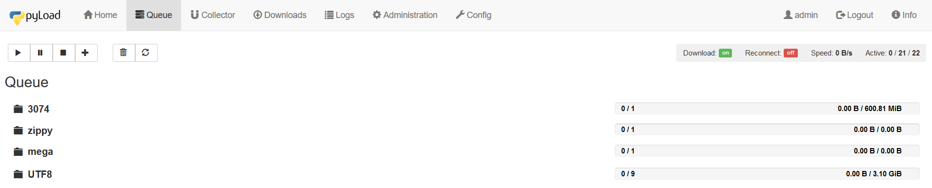 Announcing: new webinterface called `modern` now included · Issue #3274 · pyload/pyload · GitHub