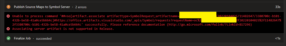 [PublishSymbols] Fails when running from release pipeline · Issue #15662 · microsoft/azure ...
