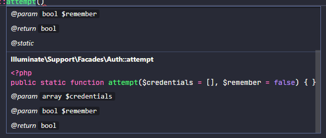 Parameters don't show up when there are multiple definitions · Issue #2549 · bmewburn/vscode ...