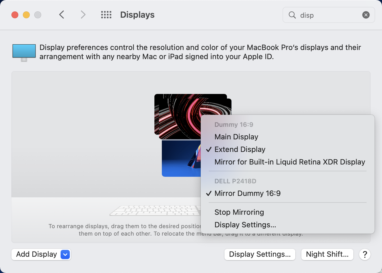 Unable to swich between full screen apps with touch bar gesture when BetterDummy is on · Issue ...