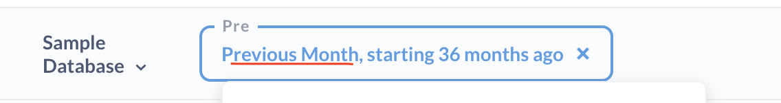 When Using Date Filters And Setting Up Relative Dates Starting From The Range Specified