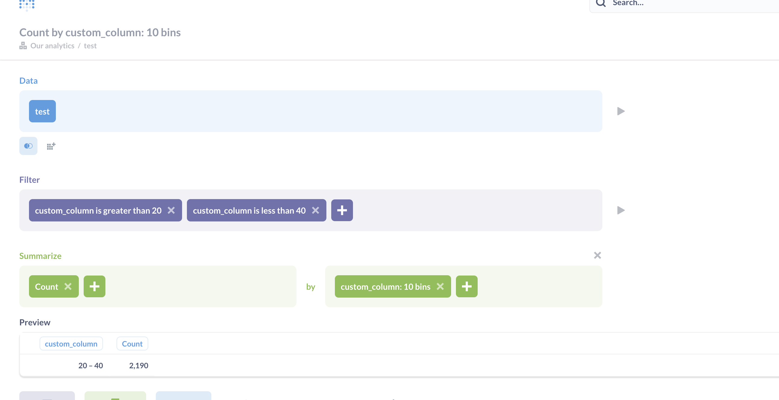 Custom Column in Models doesn't respect filtering when binning is applied · Issue #26202 ...