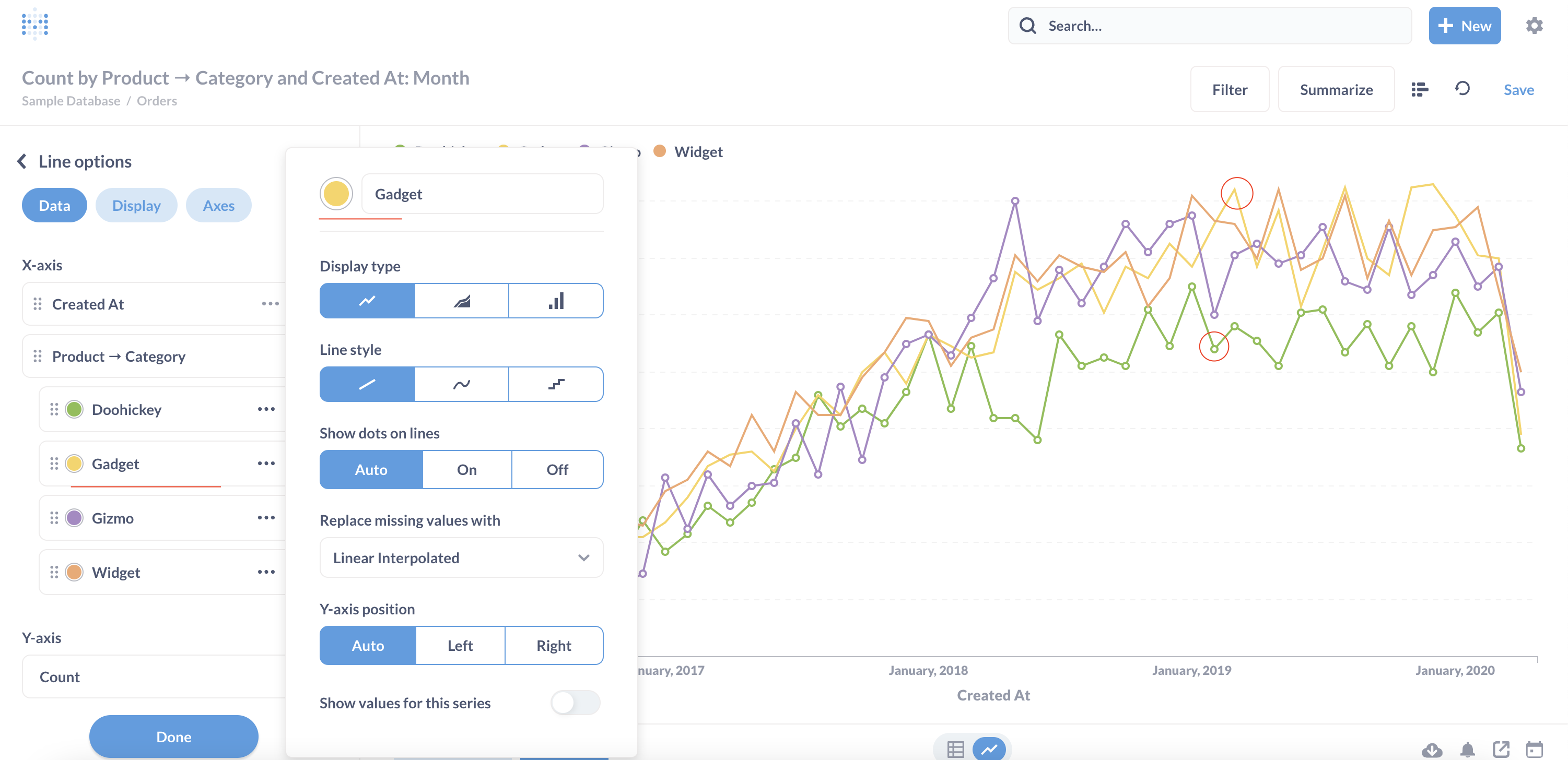 Apply Visualization Data settings by default across all categories · Issue #27864 · metabase ...