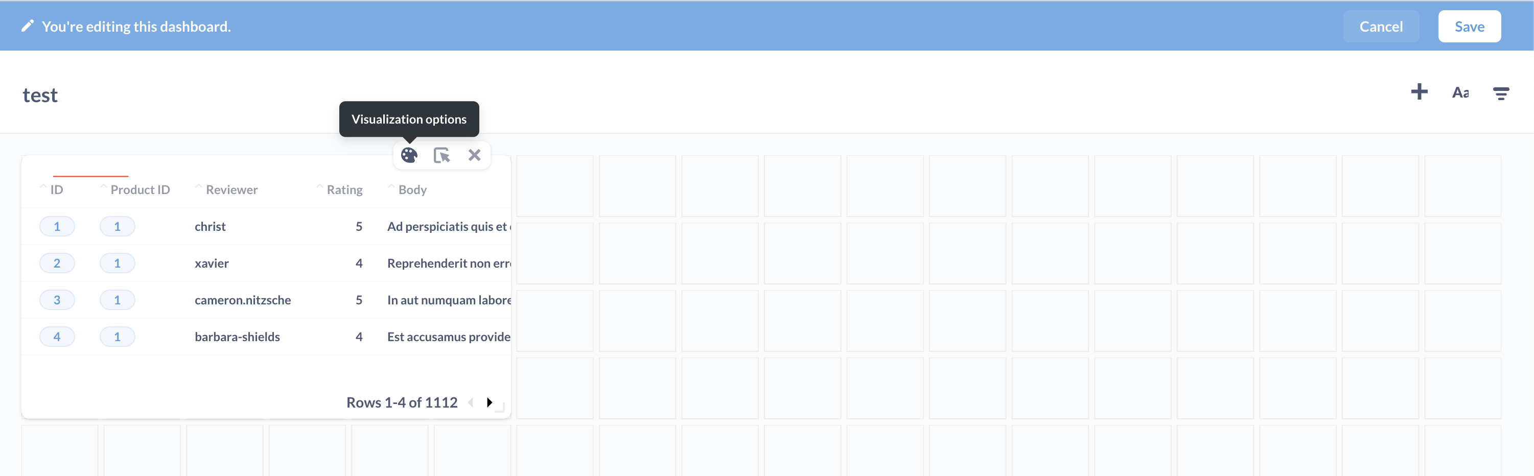 Embedding Dashboard - Download option not available on Question without Title · Issue #27956 ...