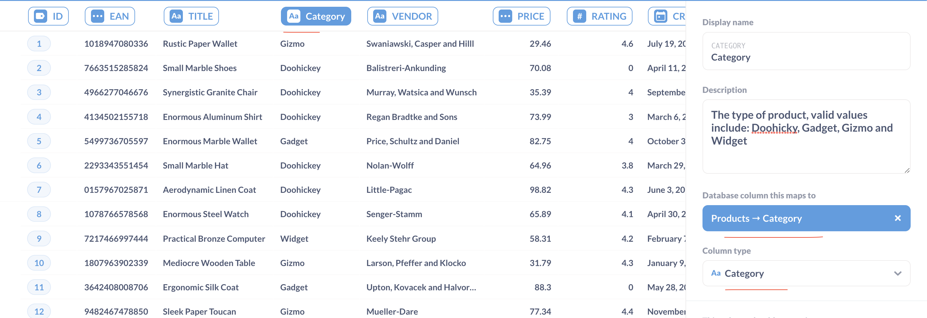 Model written in SQL doesn't load dropdown list on Dashboard when used with a Text or Category ...