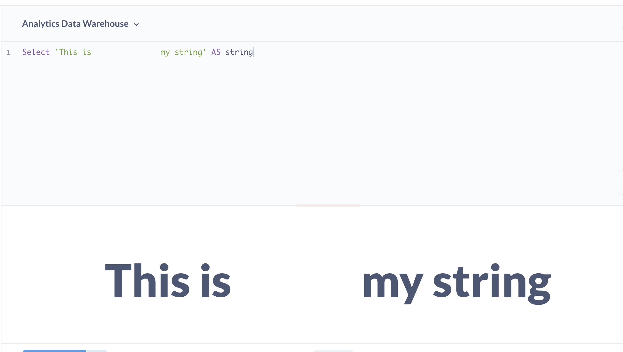 Give option to keep all white spaces and not get removed by default · Issue #30351 · metabase ...