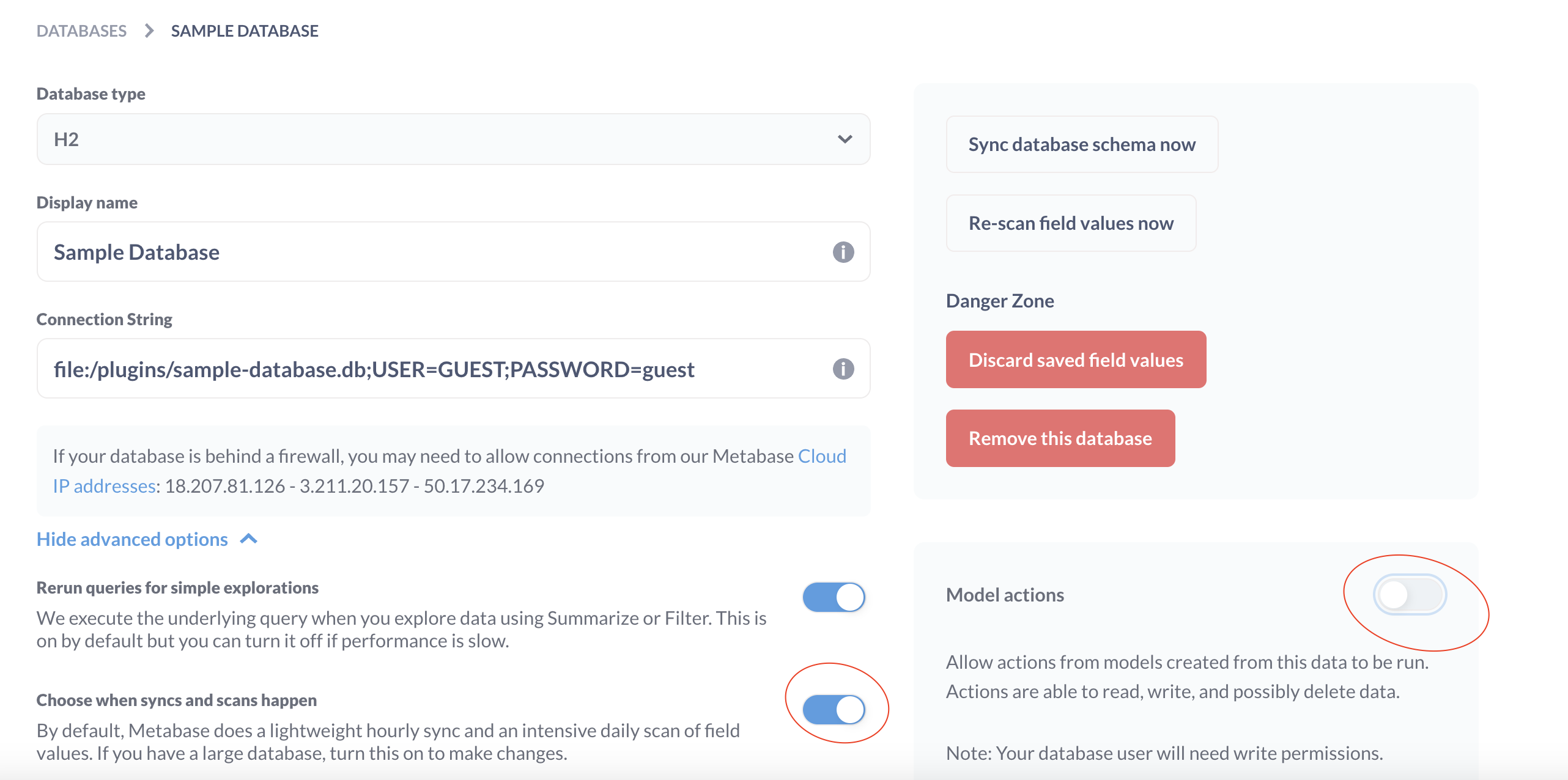 Not able to Enable/Disable Actions when Choose when syncs and scans happen is Enabled · Issue ...