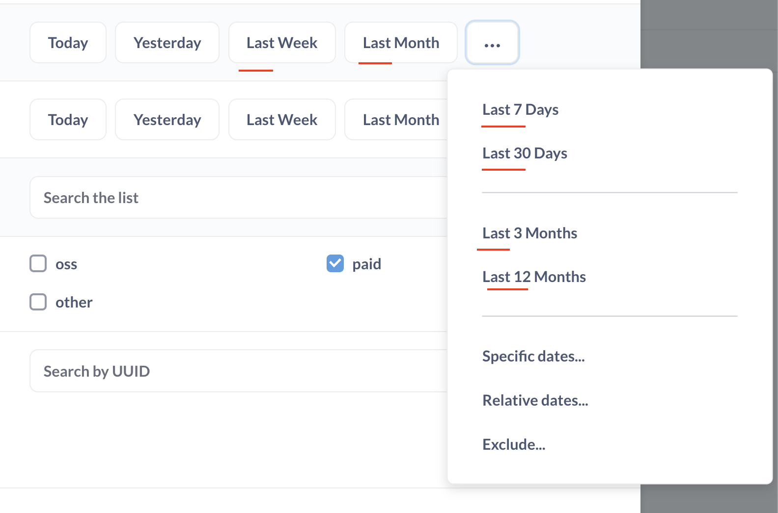 Add Current And Next Date Filter Options Similar To Last Option · Issue 4674
