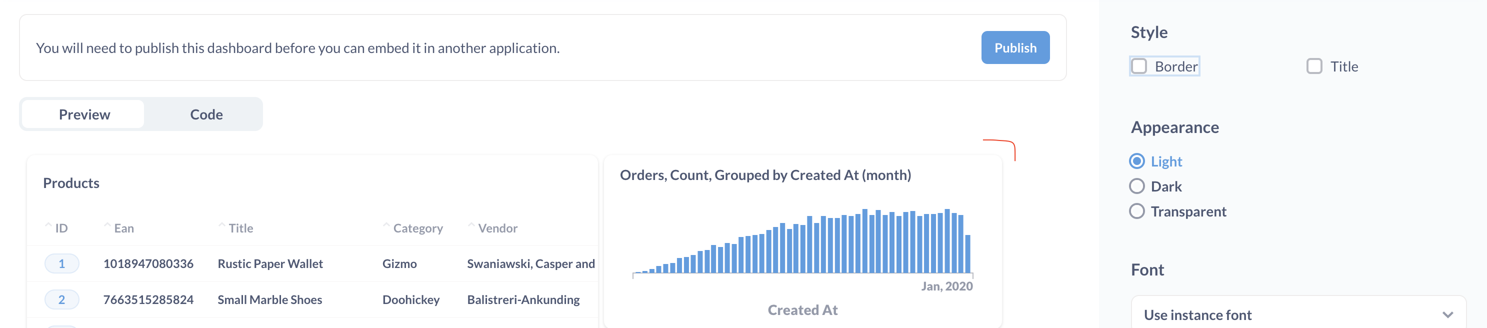 Give option to remove border per card not just per dashboard frame · Issue #33581 · metabase ...