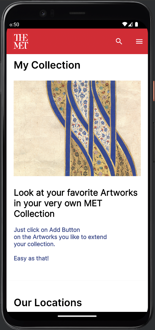 GitHub - M3taWolf/MET-FINAL: This is "The MET-App", an app I designed ...